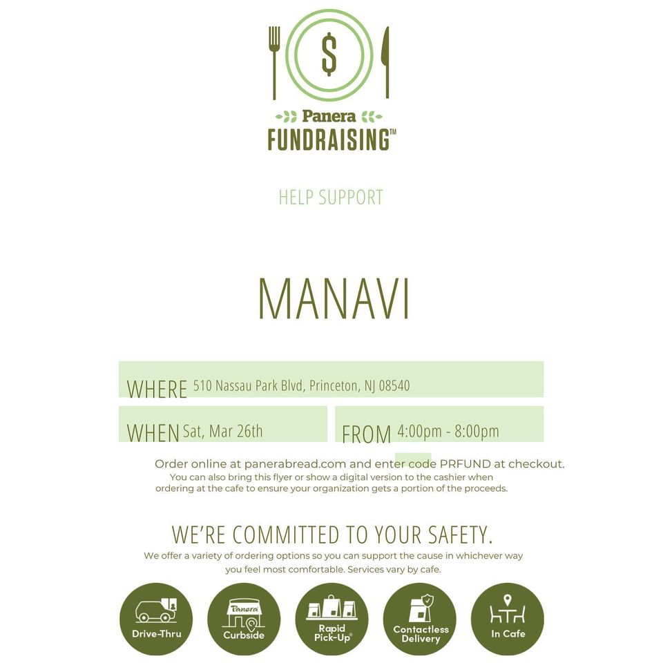 Panera Bread Fundraising Manavi
